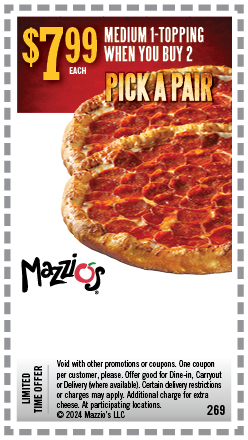 Mazzio's | Get Ready For Great Deals With Our Selection of Coupons